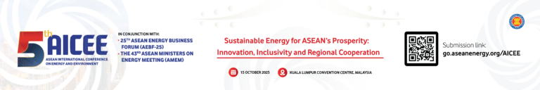 Call for Abstract - ASEAN Centre for Energy