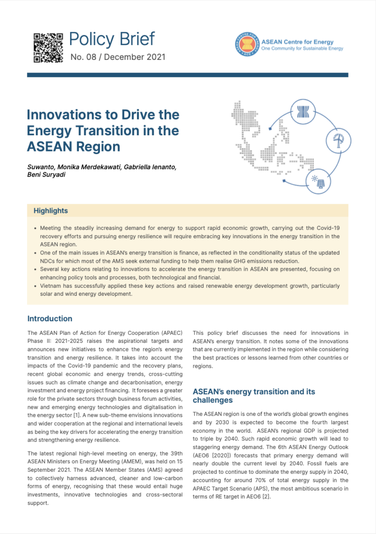 ASEAN Power Grid - ASEAN Centre for Energy