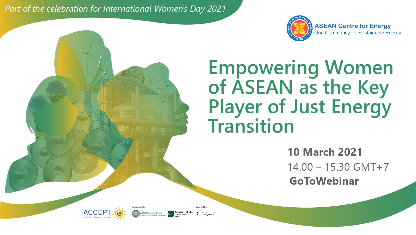 Empowering Women of ASEAN as the Key Player of Just Energy Transition - Event