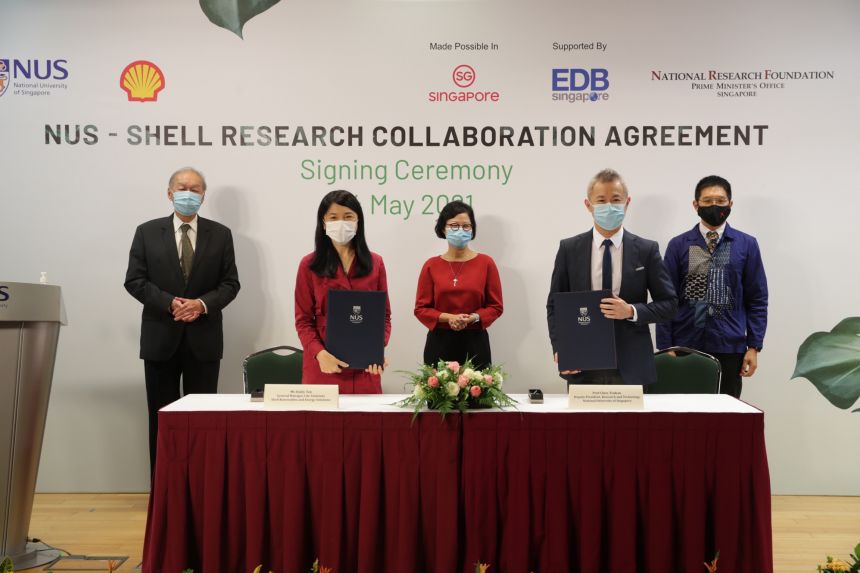 NUS and Shell team up to research converting CO2 into cleaner fuels ...
